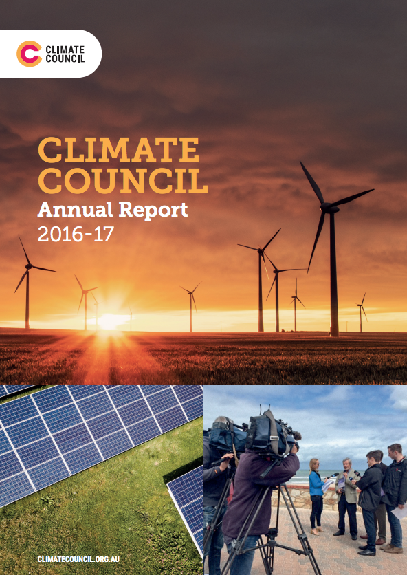Climate Council Annual Report 2017 | Climate Council