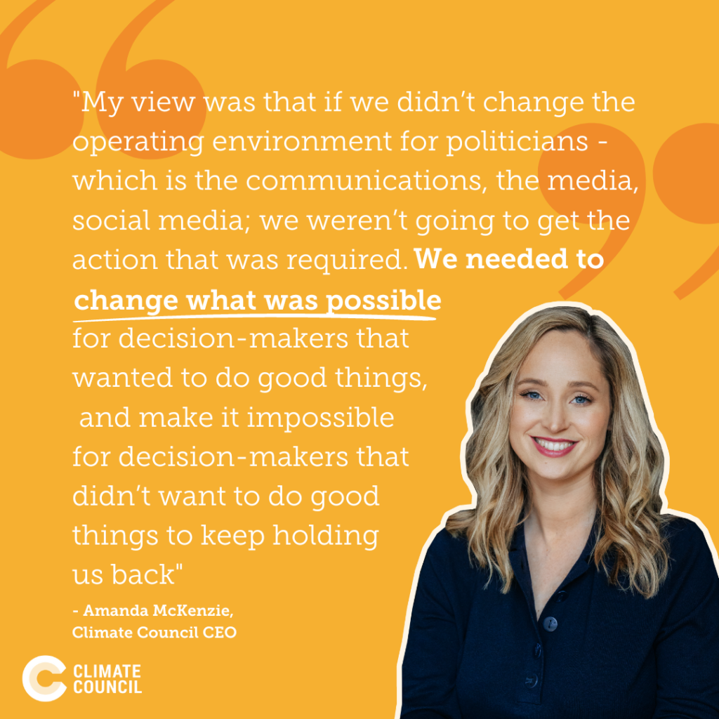 Get to know our CEO: Amanda McKenzie | Climate Council