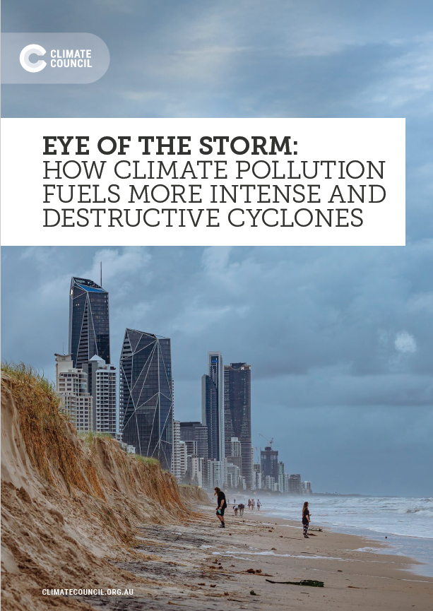 How climate pollution fuels more destructive cyclones